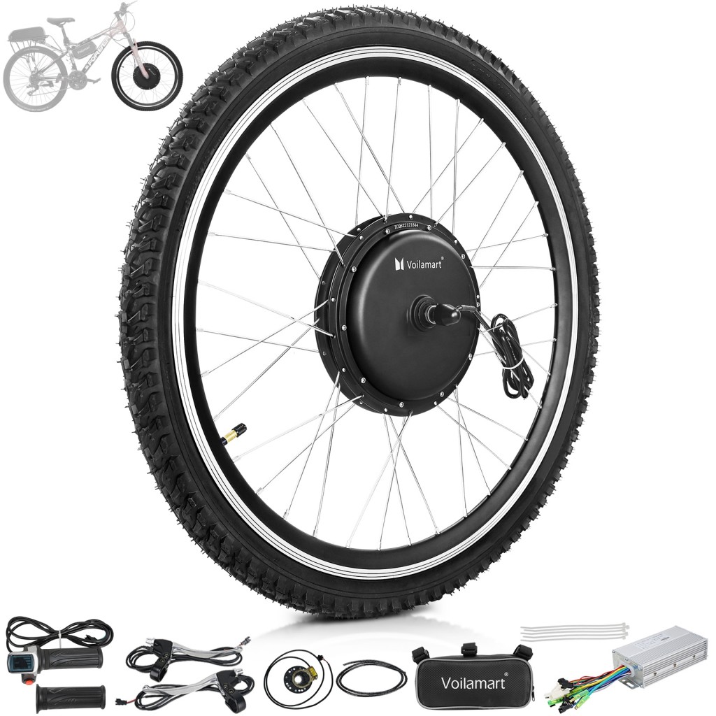 Voilamart 48V 1000W 29" Front Wheel Electric Bicycle Kit Motor ...
