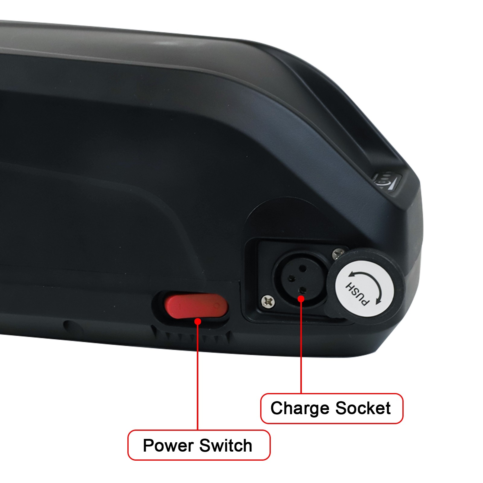 Voilamart Ebike Battery, 48V 13AH Hailong Electric Lithium-ion Bike ...